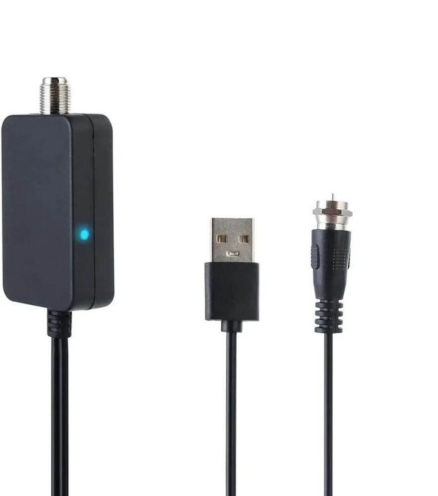 Усилитель сигнала 36 дБ, антенный усилитель, тюнер, цифровая комнатная HDTV-антенна, спутниковый ресивер, ТВ-антенна для DVB-T DVB-T2, 200 миль