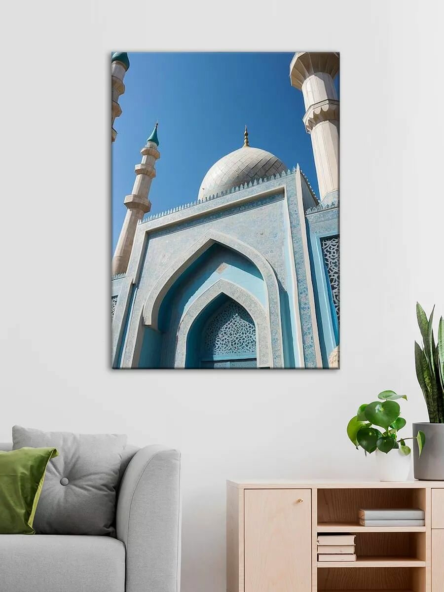 Картина на стену "Мечети и их архитектура", 50x70 см