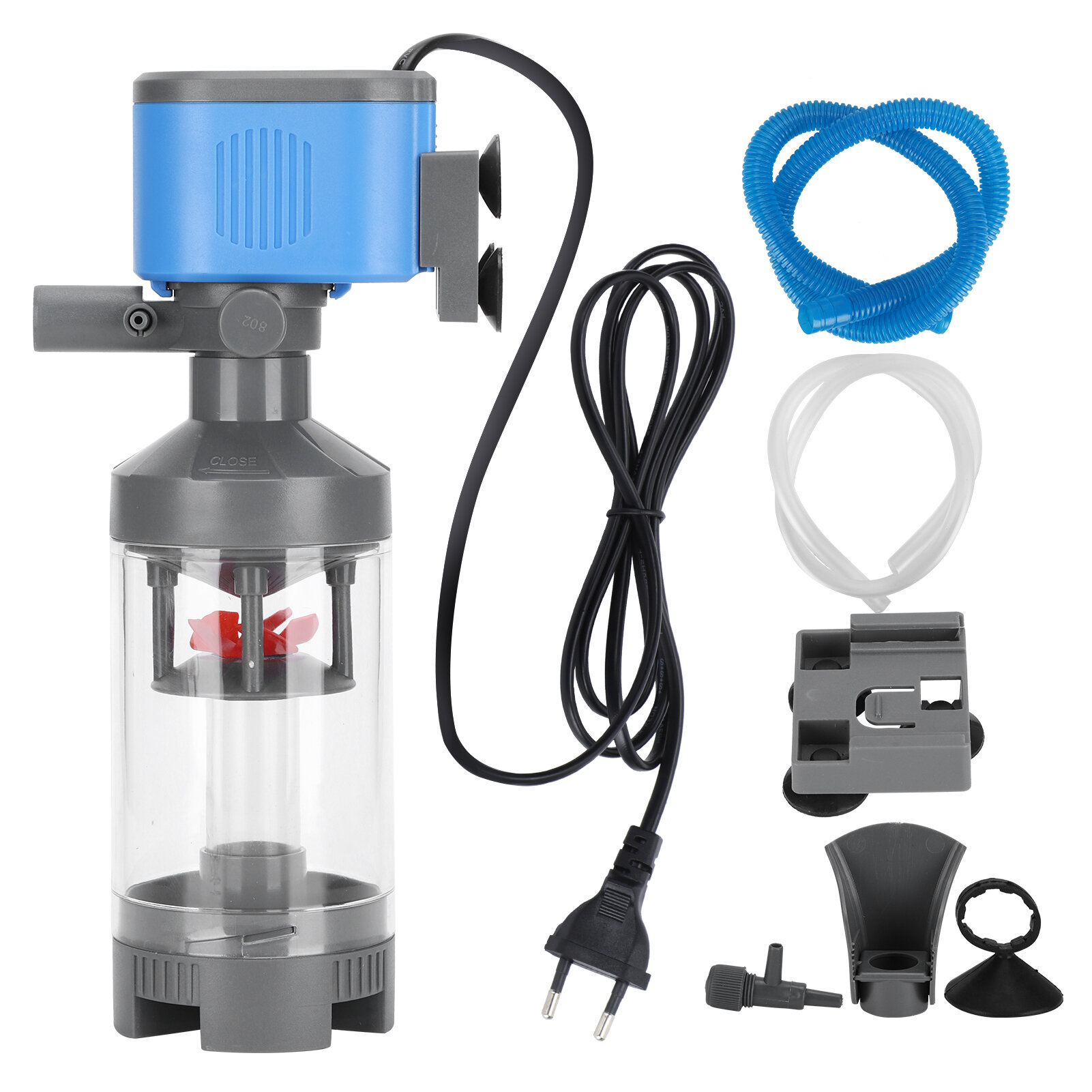 ZY1000F5 5 in 1 Aquarium Fish Tank Filter 3Stage MultiFunctional Collection Pump
