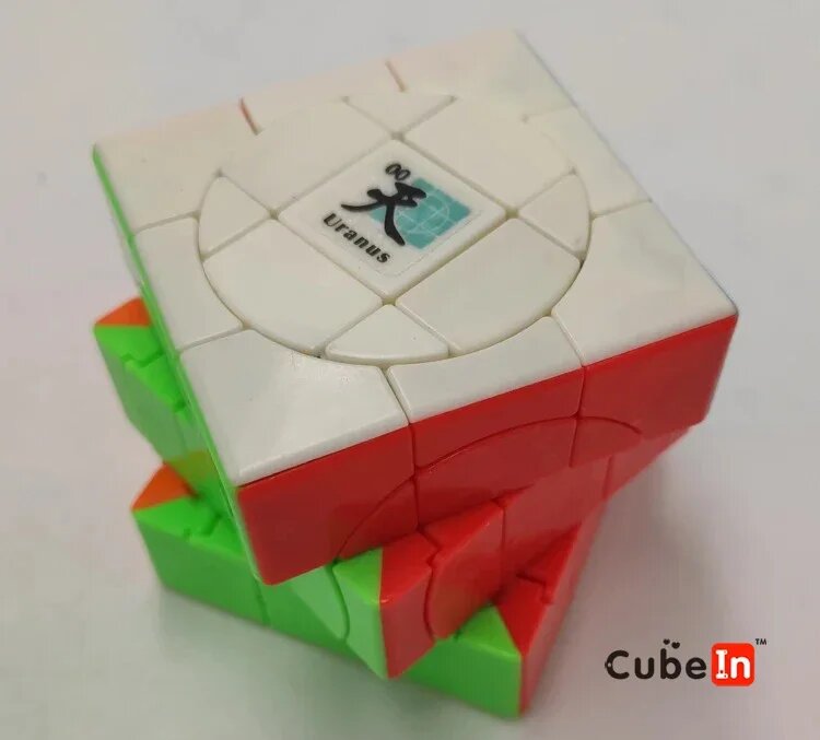 MF8 Crazy 3x3 Plus Кубик Рубика Черный Uranus Stickerless