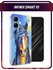 Чехол на Infinix Smart 10 / Инфиникс Смарт 10 с принтом "Лошадь арт 3"