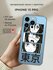 Чехол на Apple iPhone 13 Pro / Айфон 13 Про с принтом "Tokyo girls", прозрачный