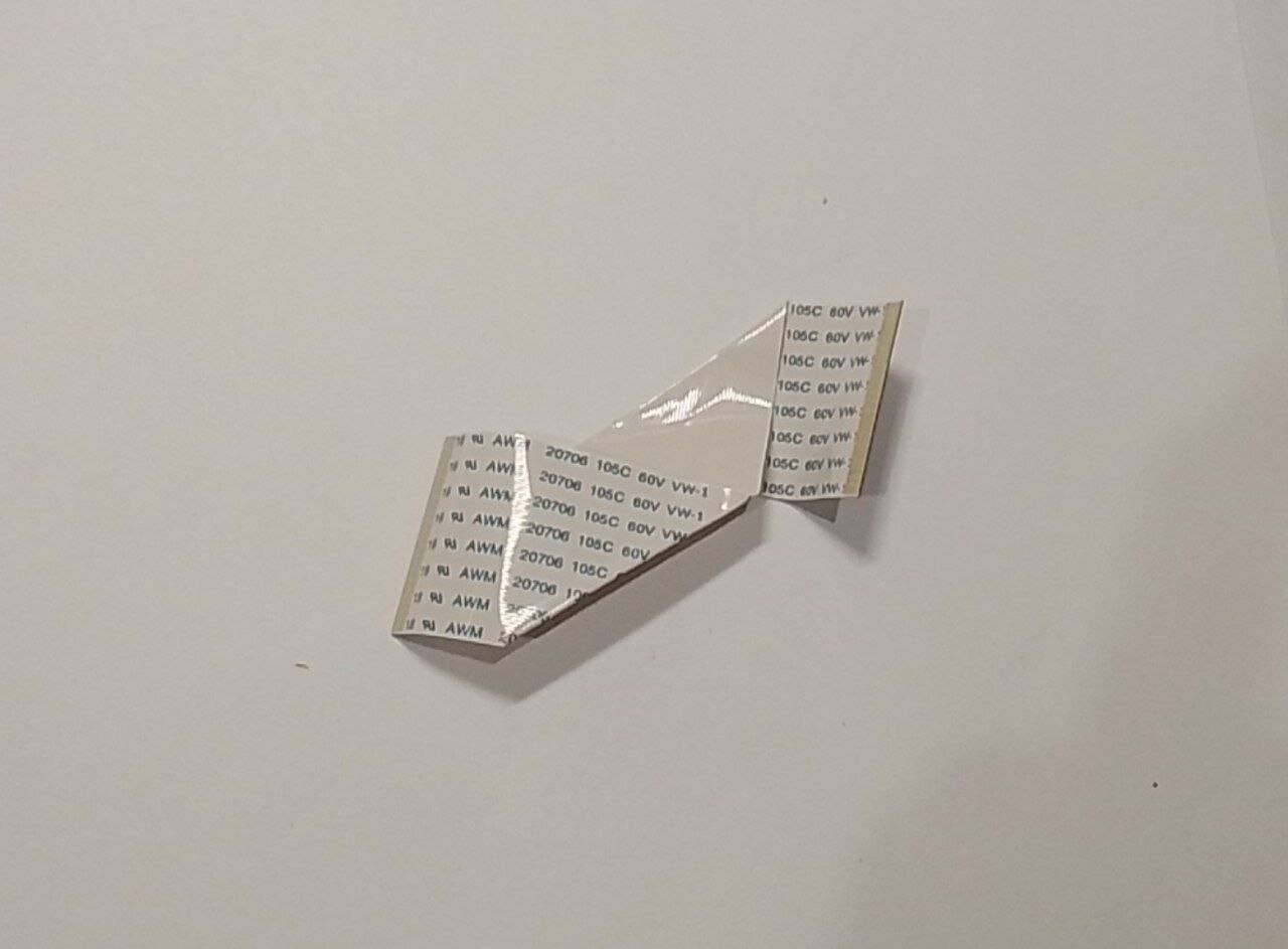 Шлейф (HNX E480518 AWM 20706 105C 60V VW-1) LED телевизора DEXP (H32F7000K/W)