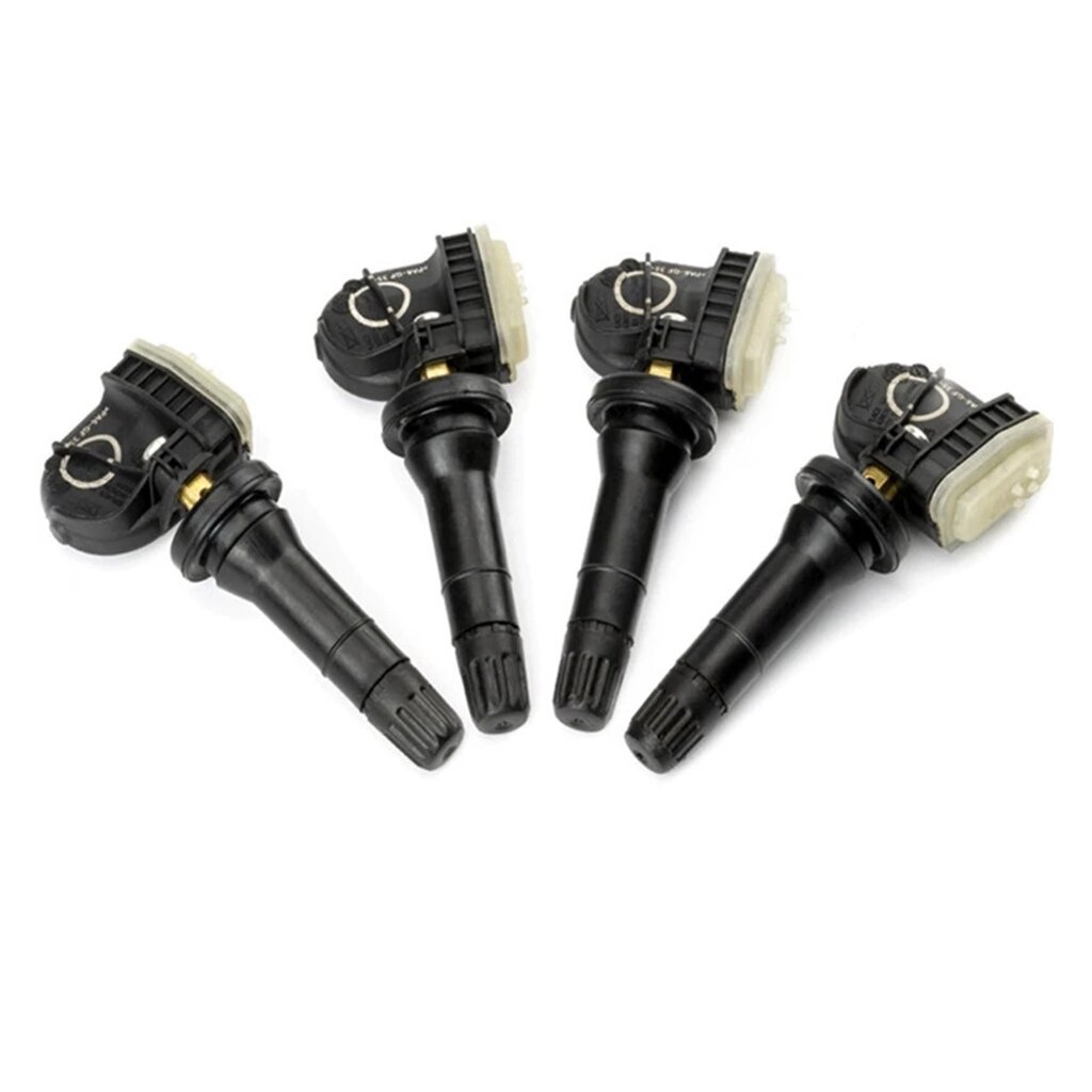 4pcs Tire Pressure Sensor 315Mhz High Accuracy Tire Pressure Monitoring Sensors F2GT1A150-AB Replacements for Car