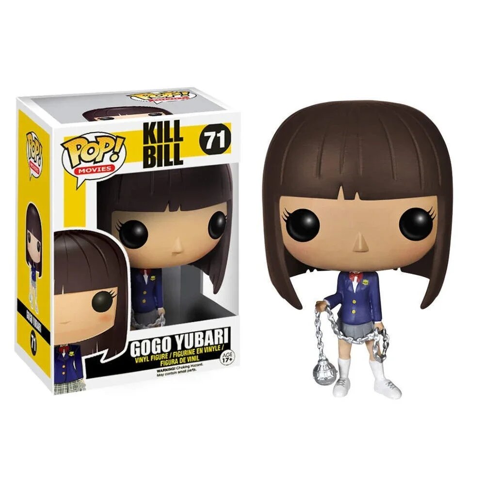 Funko pop KILL BILL Gogo Yubari 71р # О-рен Искл 70 # Виниловая фигурка, модель куклы, игрушки