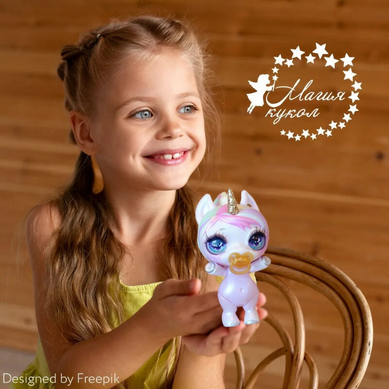 Фигурка "Единорог" 12 см Poopsie Surprise коллекция "Милые единорожки"