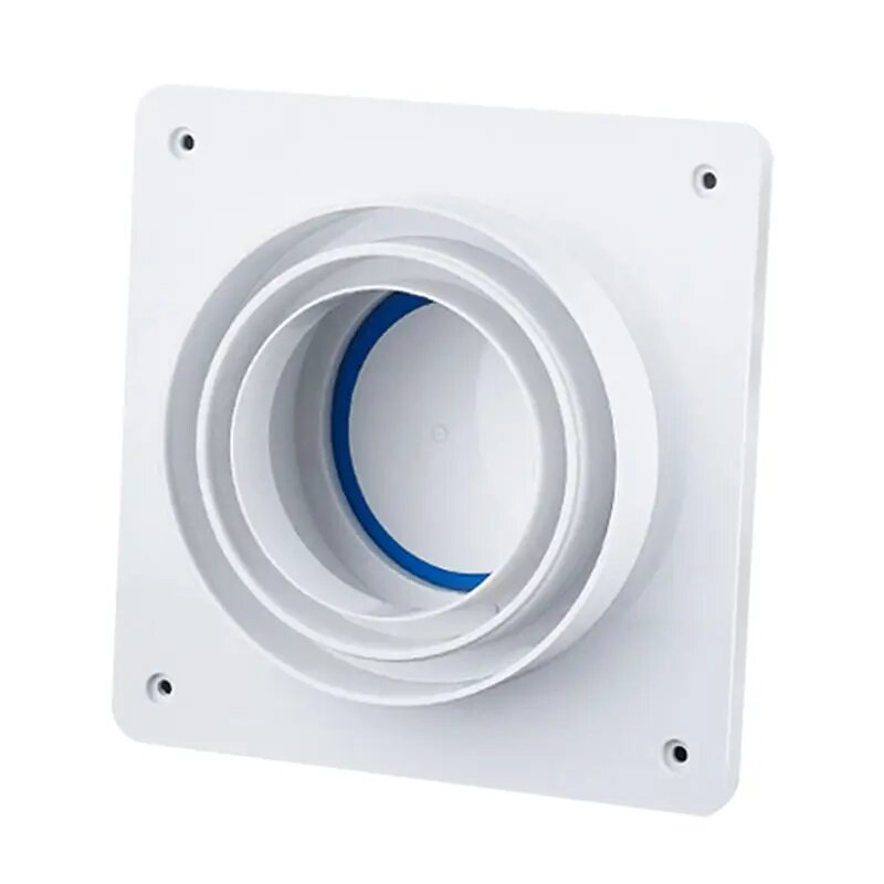 Обратный клапан для вытяжного вентилятора пластиковый 80-100-120 мм