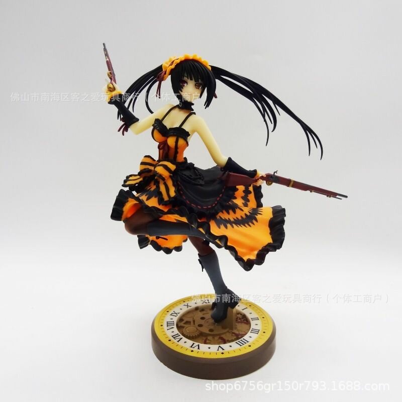 Фигурка Куроми Токисаки из Date A Live коллекционная модель с двойными пистолетами