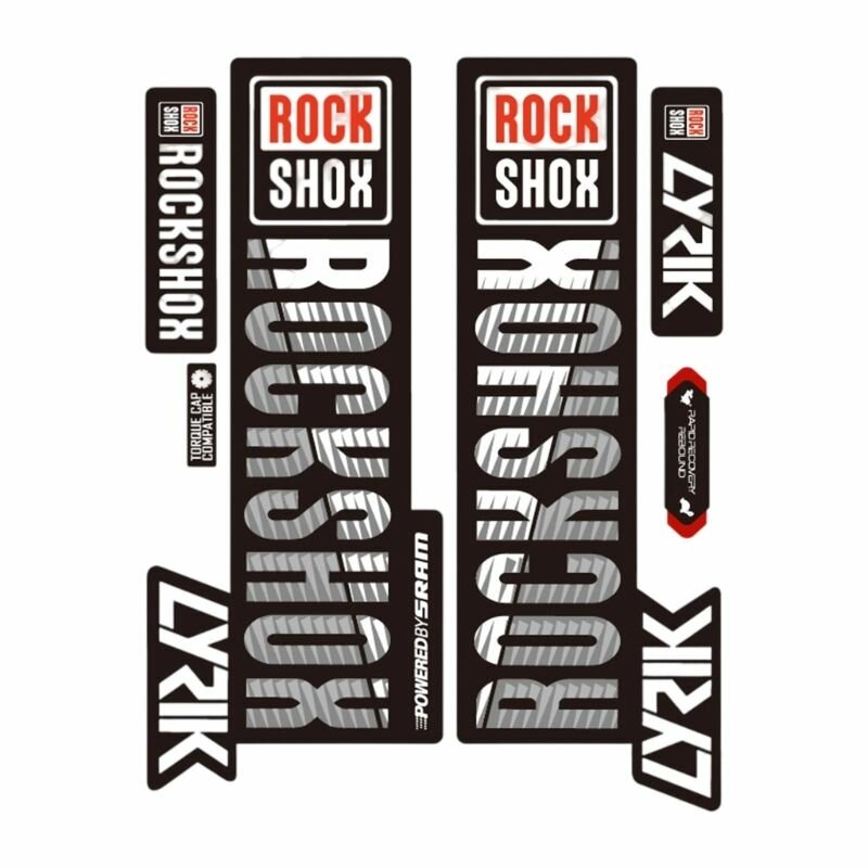 (1 шт.) Наклейка на вилку горного велосипеда - 07