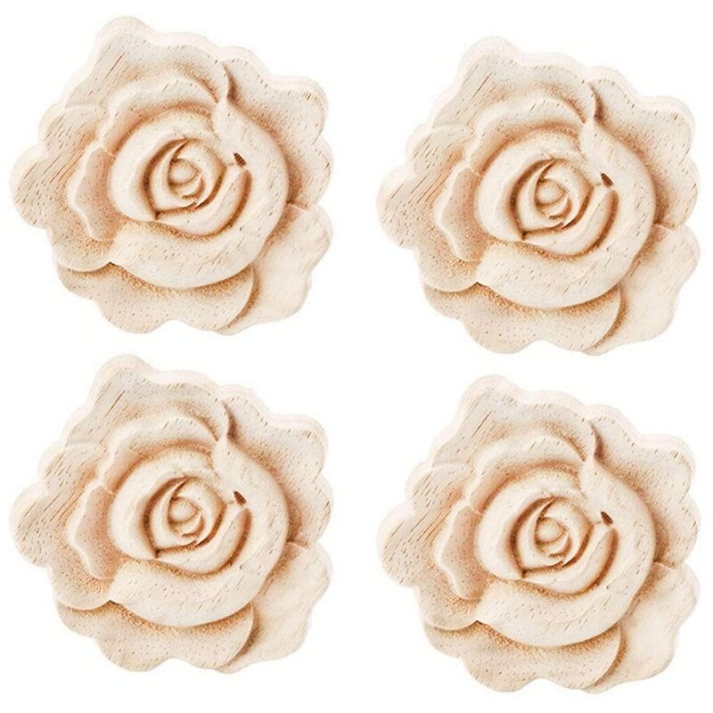 Деревянные резные накладки аппликации наклейка мебель кровать дверь шкаф декор