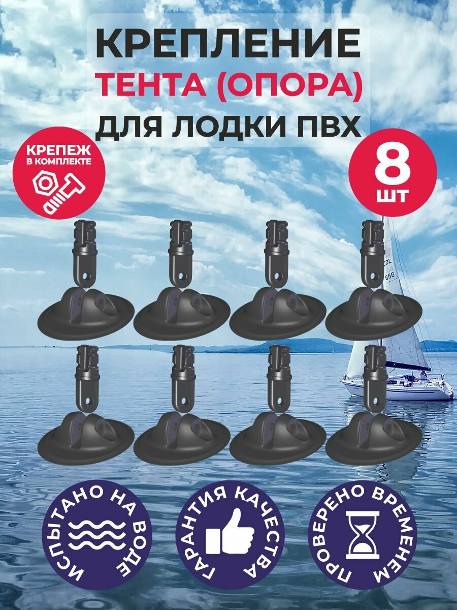 Крепление тента для лодки ПВХ