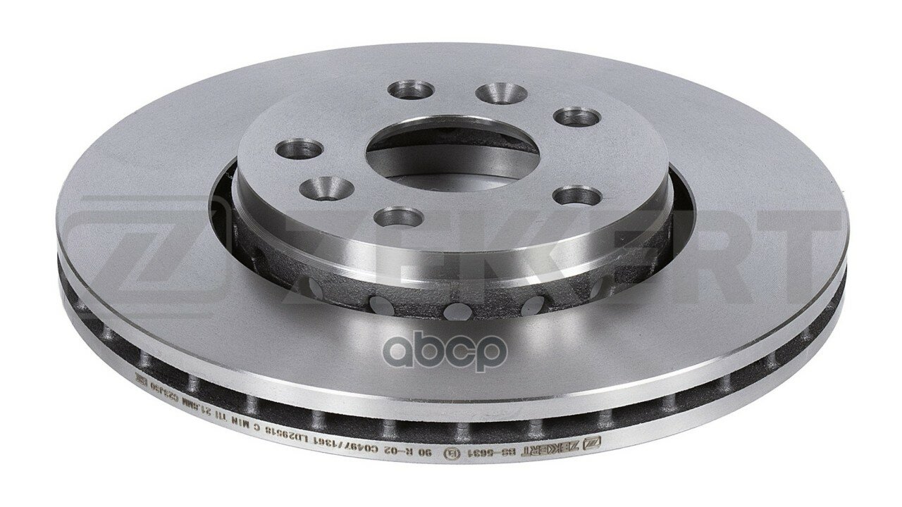 Диск торм. перед. Renault Kangoo II 08- Be Bop 09- Zekkert арт. bs-5631