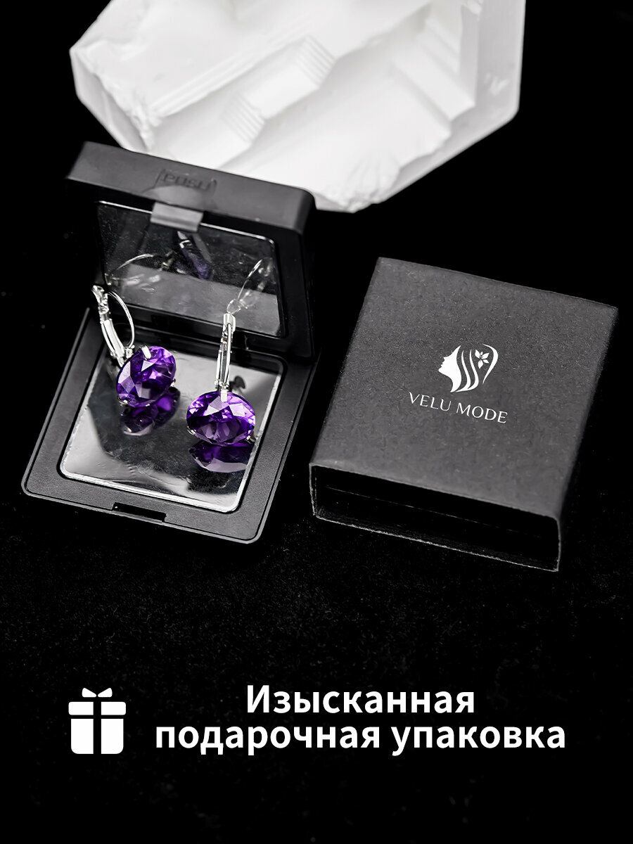 Серьги, Swarovski Zirconia