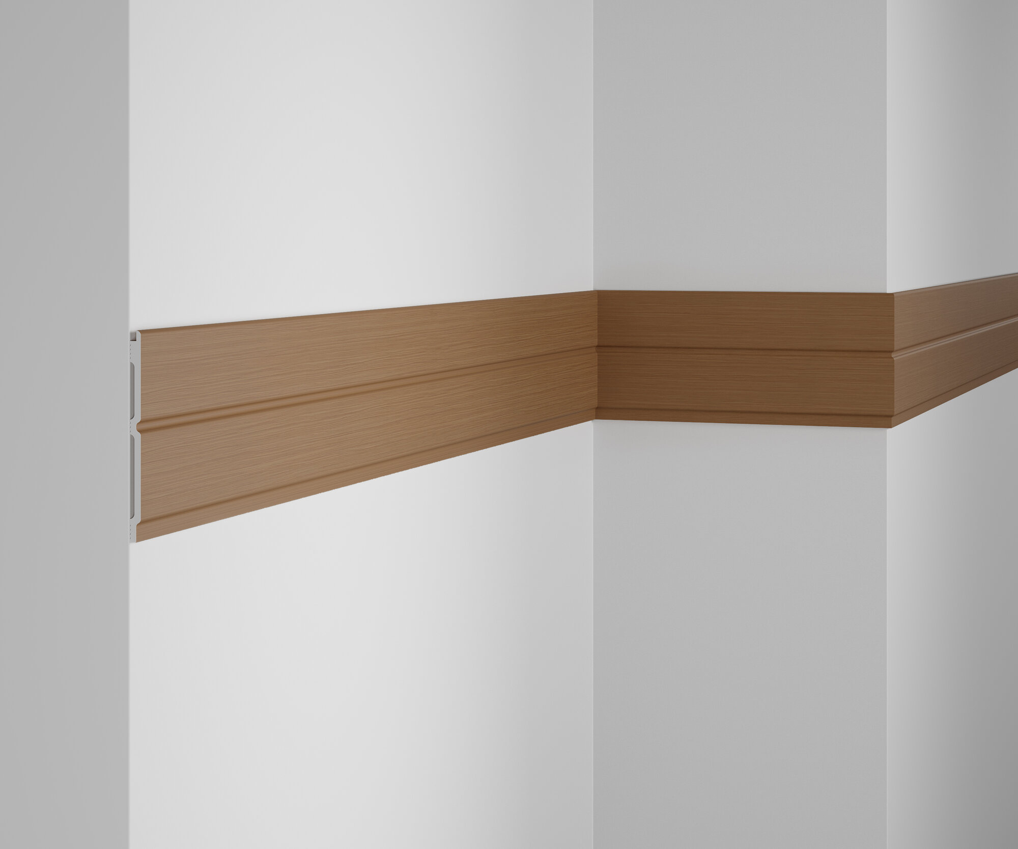 Панель стеновая 100х6х2800 мм дуб тонированный, экополимер RT024-087 ARTIVA