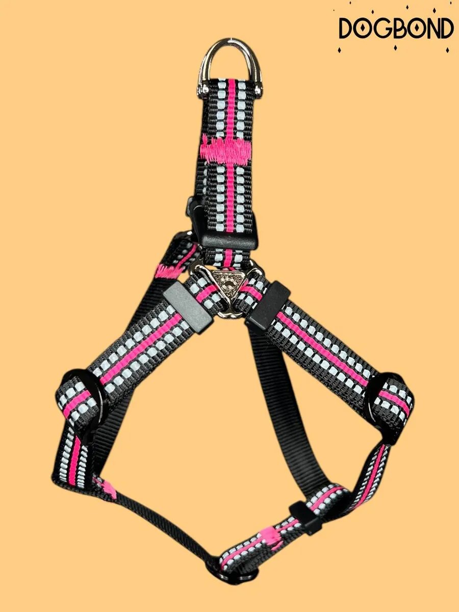 Шлейка Dogbond быстросъемная из стропы для собак