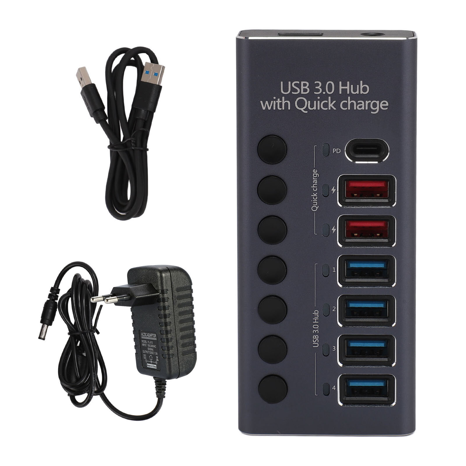 7 портов USB 3.0 Hub