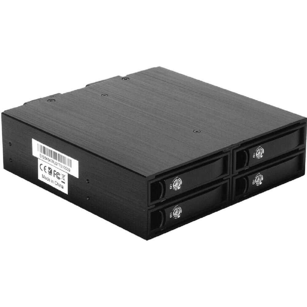EXEGATE Опции к серверам EX264647RUS Корзина для HDD HS425 - 01 универсальная, на 4 2,5" SATA SAS HDD, занимает 1 5,25" отсек