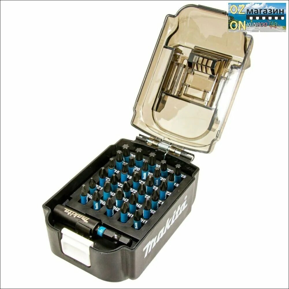 Набор бит 25 мм Impact Black с держателем, 31 шт B-69901