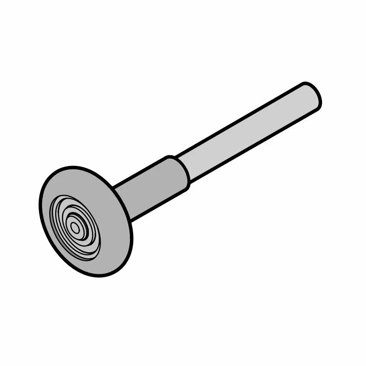 Ролик ходовой Hormann (арт.3096586) для промышленных ворот