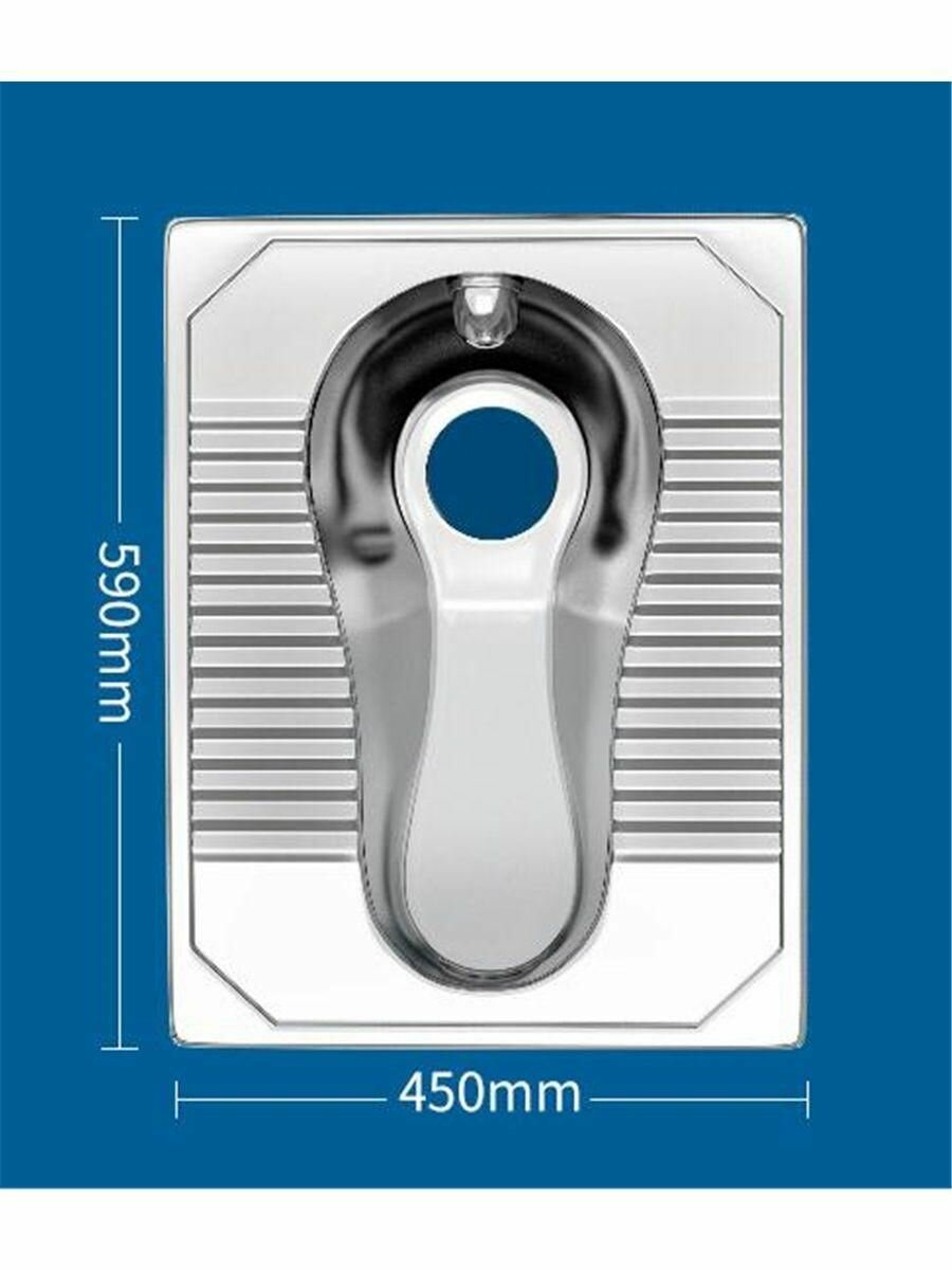 Напольный Антивандальный Унитаз Чаша Генуя из SUS 304Разберитесь в этом и оформите заказ
