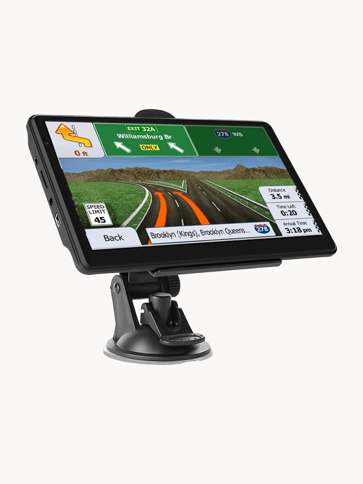 GPS-навигатор, для автомобилей и грузовиков, с голосовым управлением, 7 дюймов