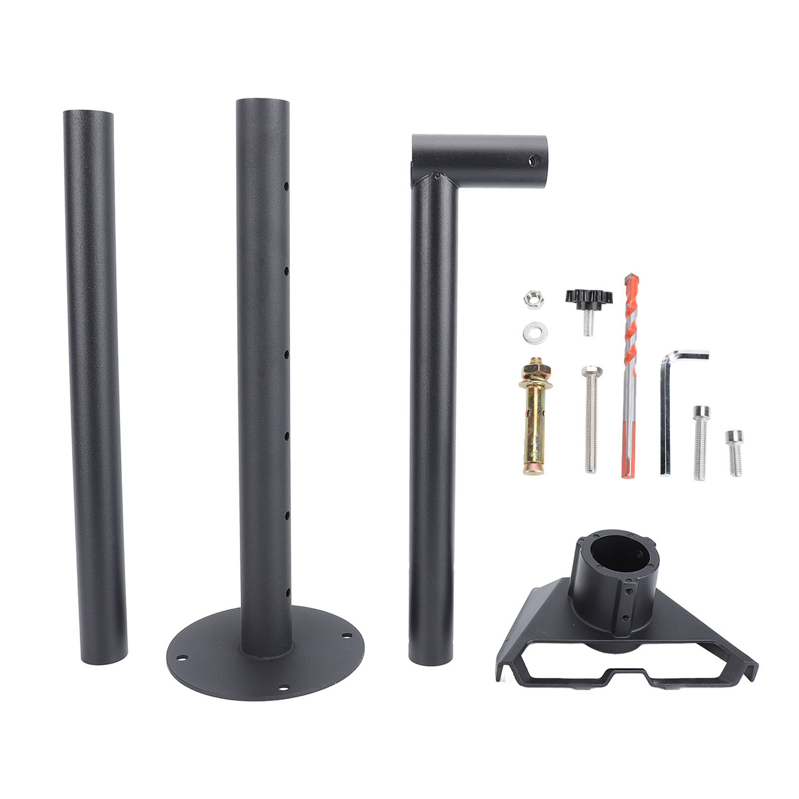 Прямоугольный регулируемый длинный настенный кронштейн для спутникового телевидения с переходником для трубы, предназначенный для установки в интернет-комплект Gen 3 RE V4.