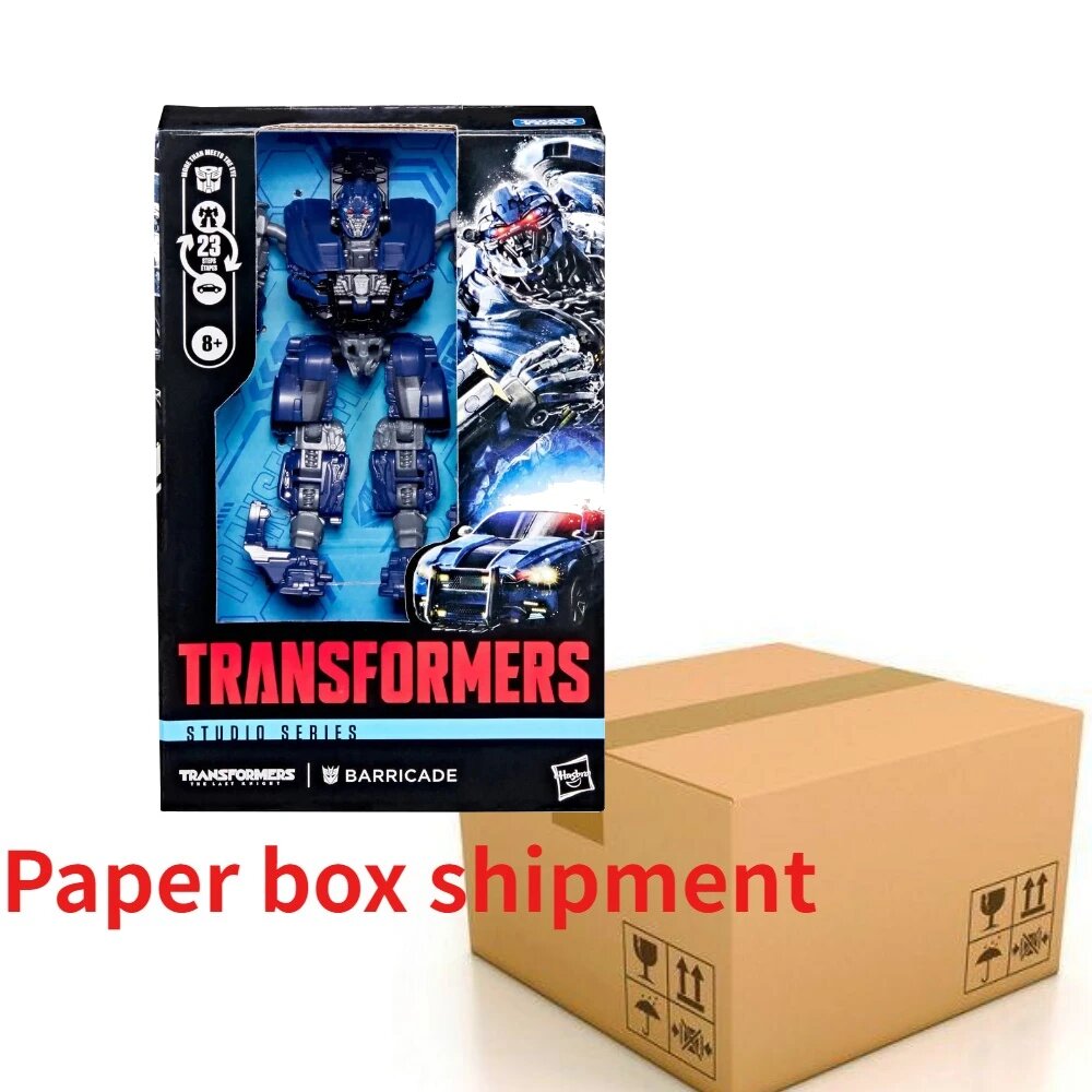 В наличии Трансформеры Studio Series Deluxe Barricade TF5 Последний рыцарь Фигурка Модель Коллекция игрушек Подарок для хобби