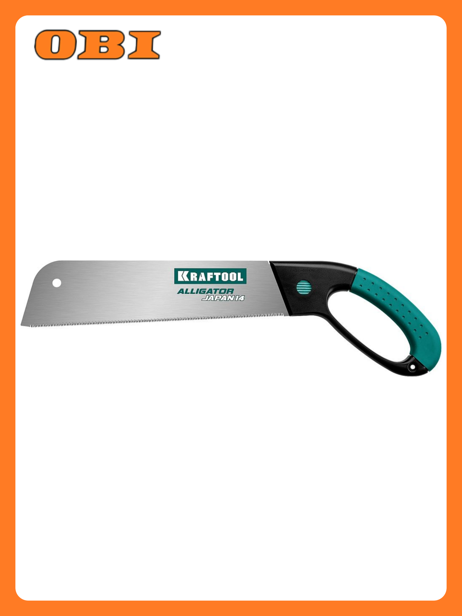 Ножовка по дереву KRAFTOOL 14tpi 300х0.6 мм