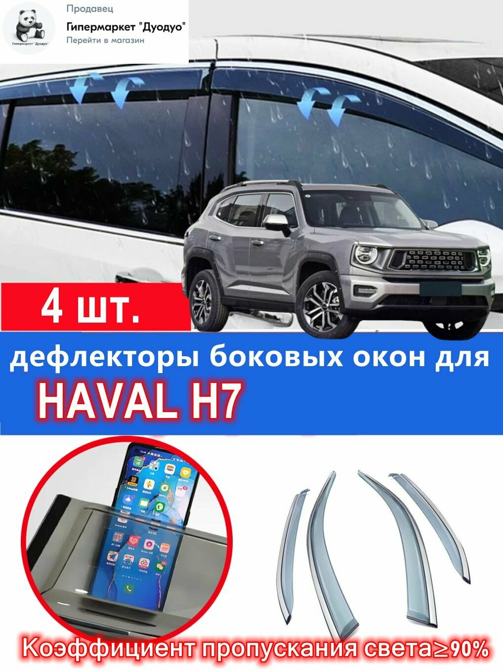 Дефлектор для окон
