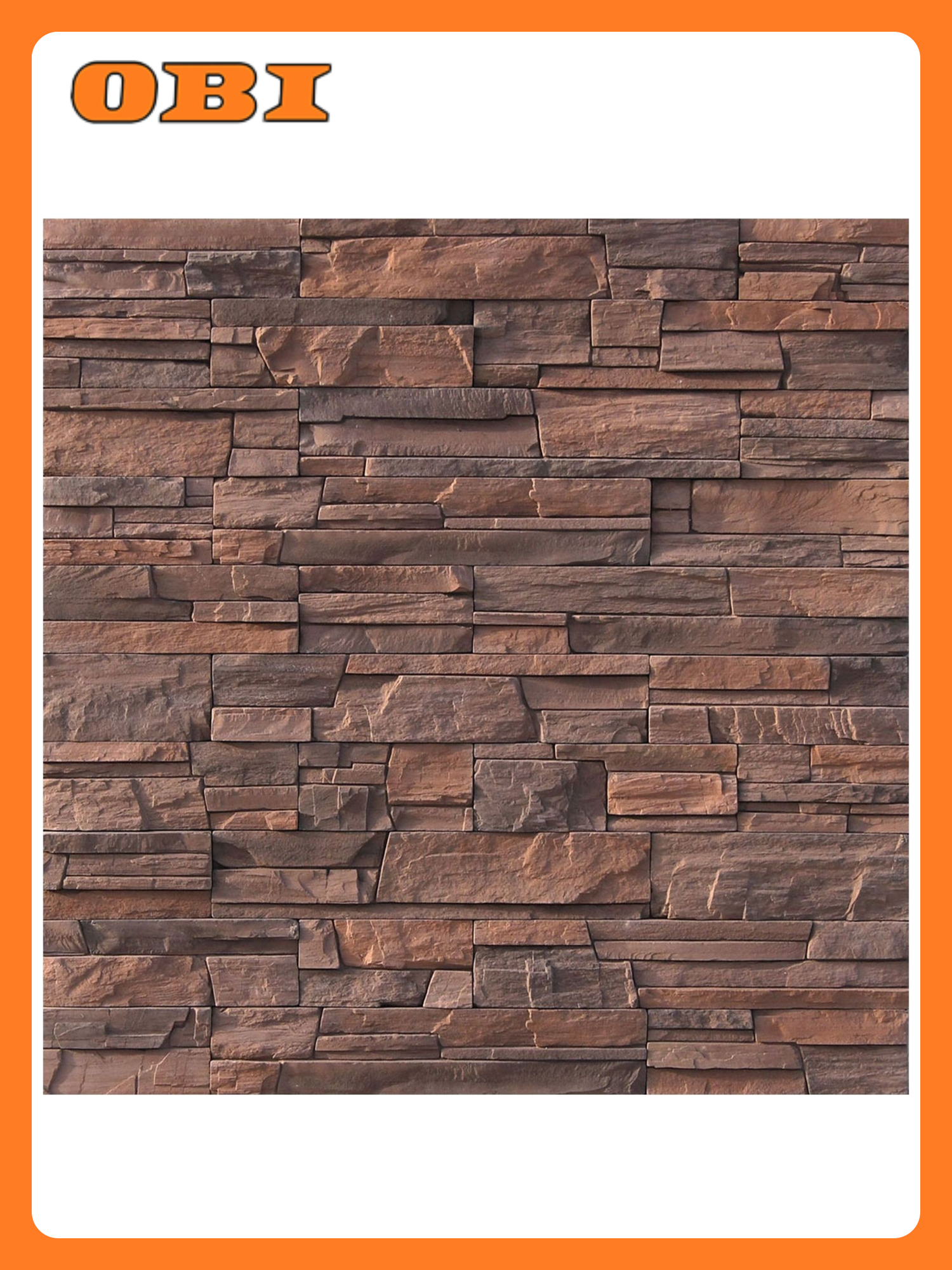 Искусственный камень White Hills "Фьорд Лэнд", бесшовная укладка, влагостойкий, 0,8 м2