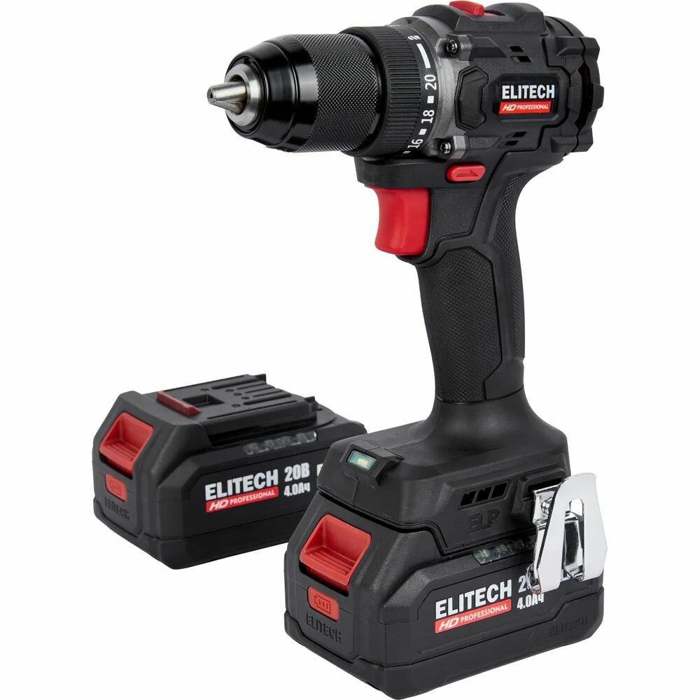 Аккумуляторная дрель Elitech CD 20SL2