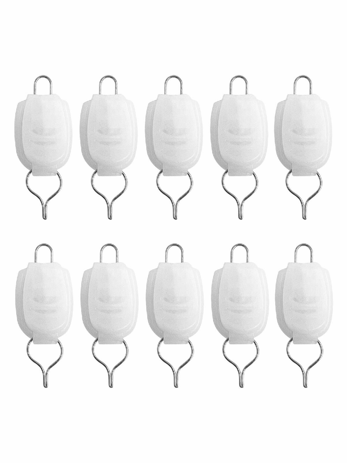 10шт Катушки для ловли на наживку Держатель лески Пряжки Держатель лески Клип