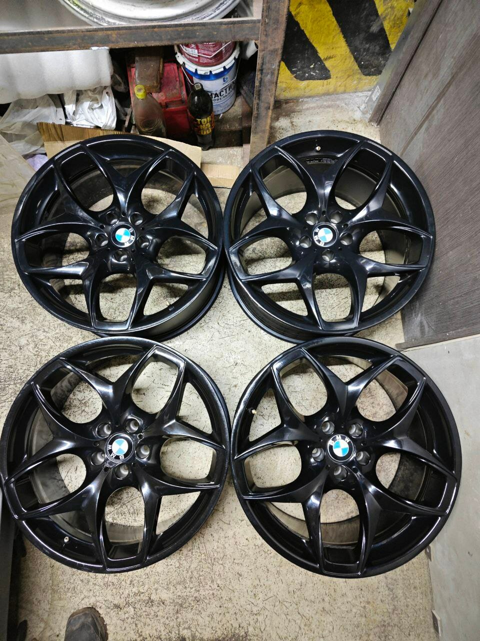 Литые БУ диски BMW 10×R21 и 11.5×R21 5×120 разноширокие оригинал стиль 215
