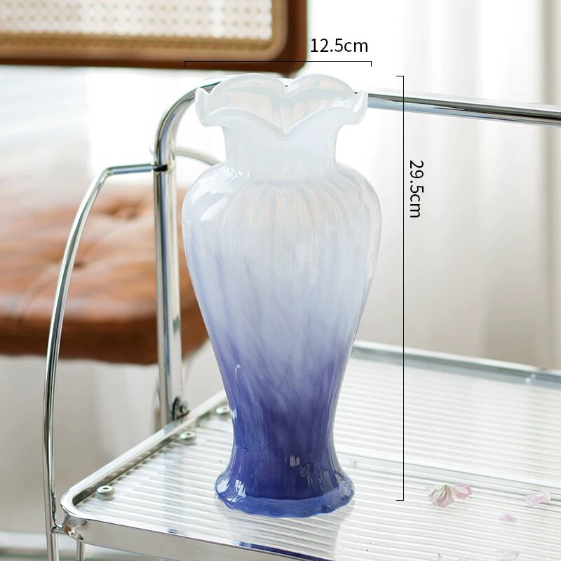 Ваза Fenton Beauty, модель QL23L, винтажное стеклянное украшение для дома и ресторана