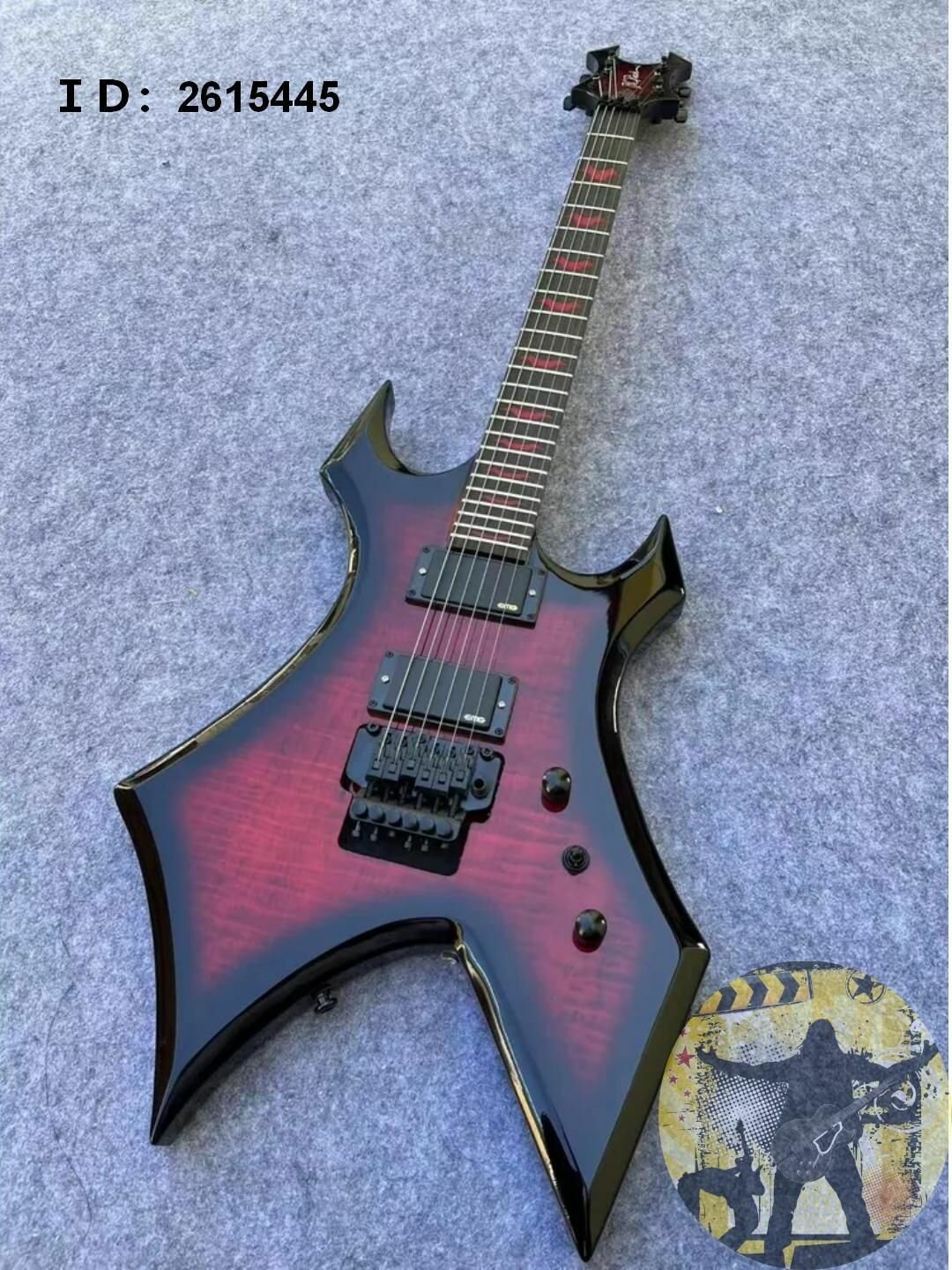 Кастомная электрогитара с 6 струнами, изготовленная в Китае