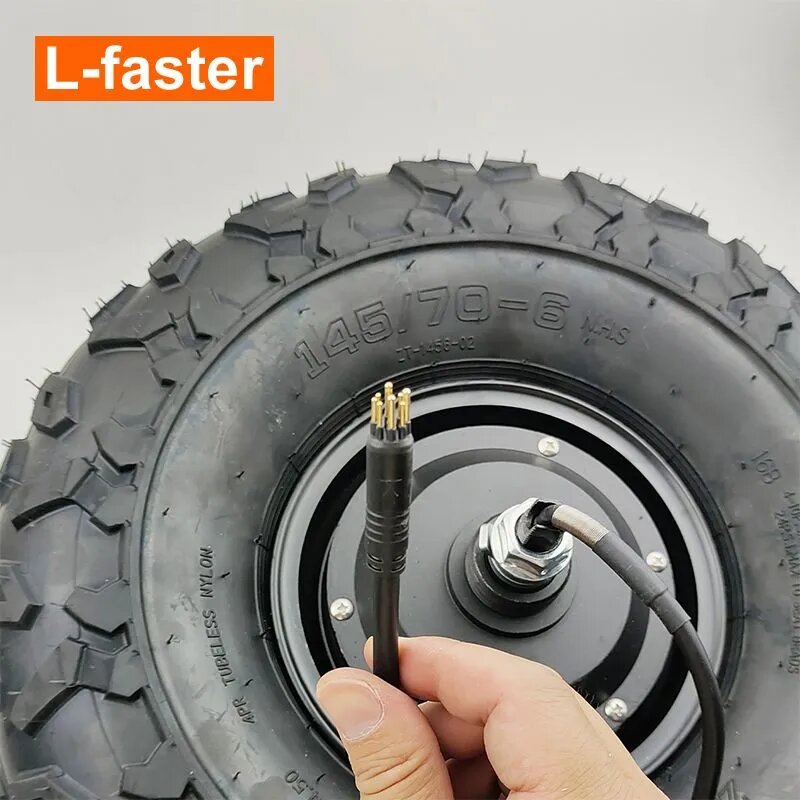 Комплект для переоборудования садовой тачки: мотор-колесо, резина, для электрификации