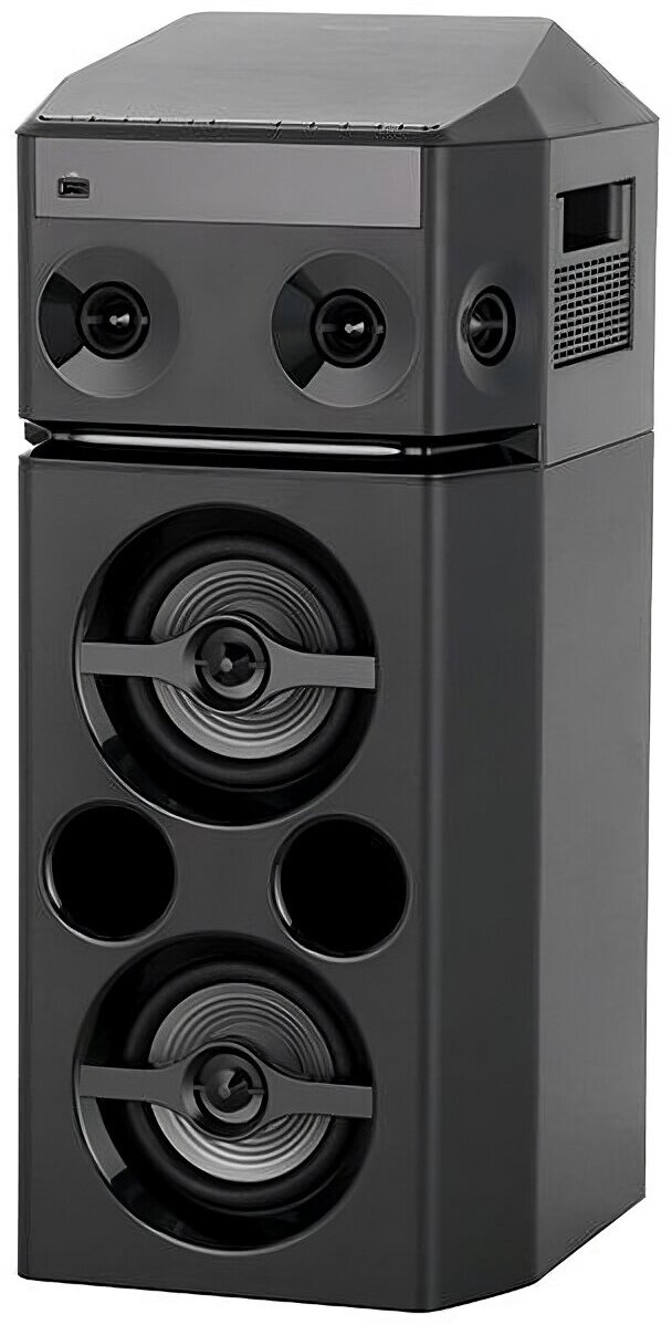 Музыкальный центр Panasonic SC-UA30GS-K, 300Вт, FM, USB, Bluetooth, черный