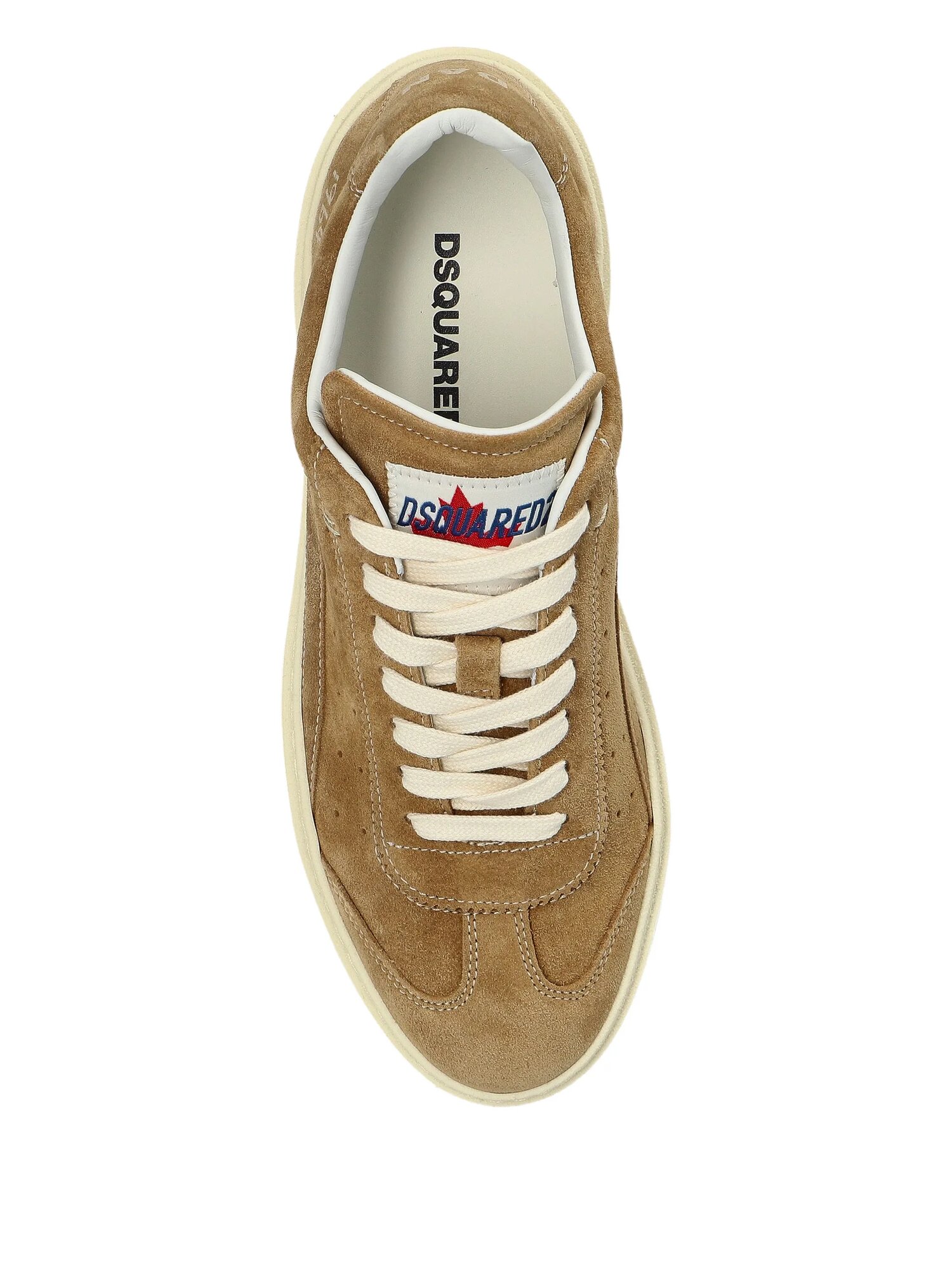 Кроссовки DSQUARED2 Rider, размер 36-37, коричневый/серый/оранжевый — фото 1