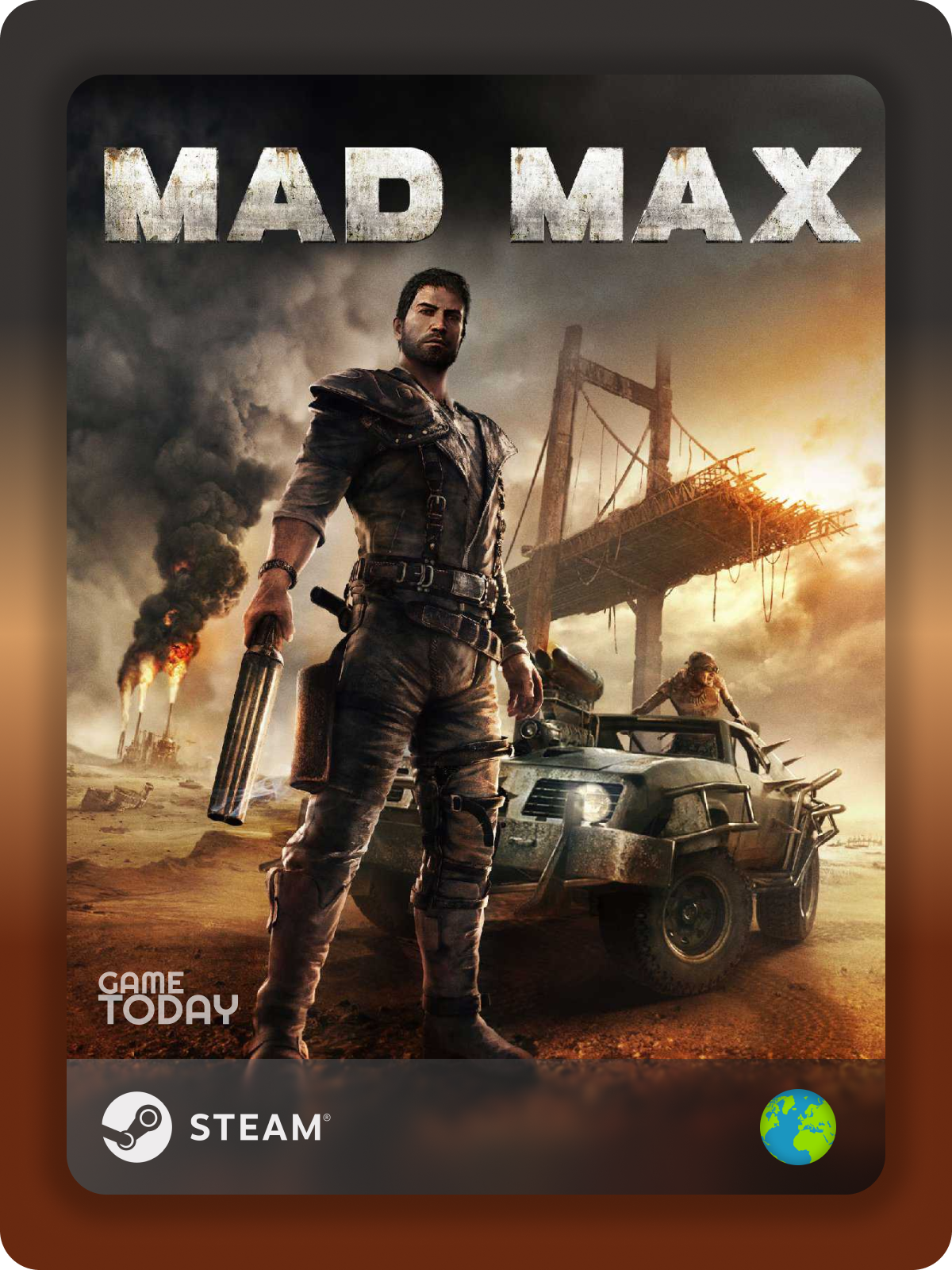 Mad Max | Игра в Steam | PC | Steam Deck | Ключ | Регион активации Все страны