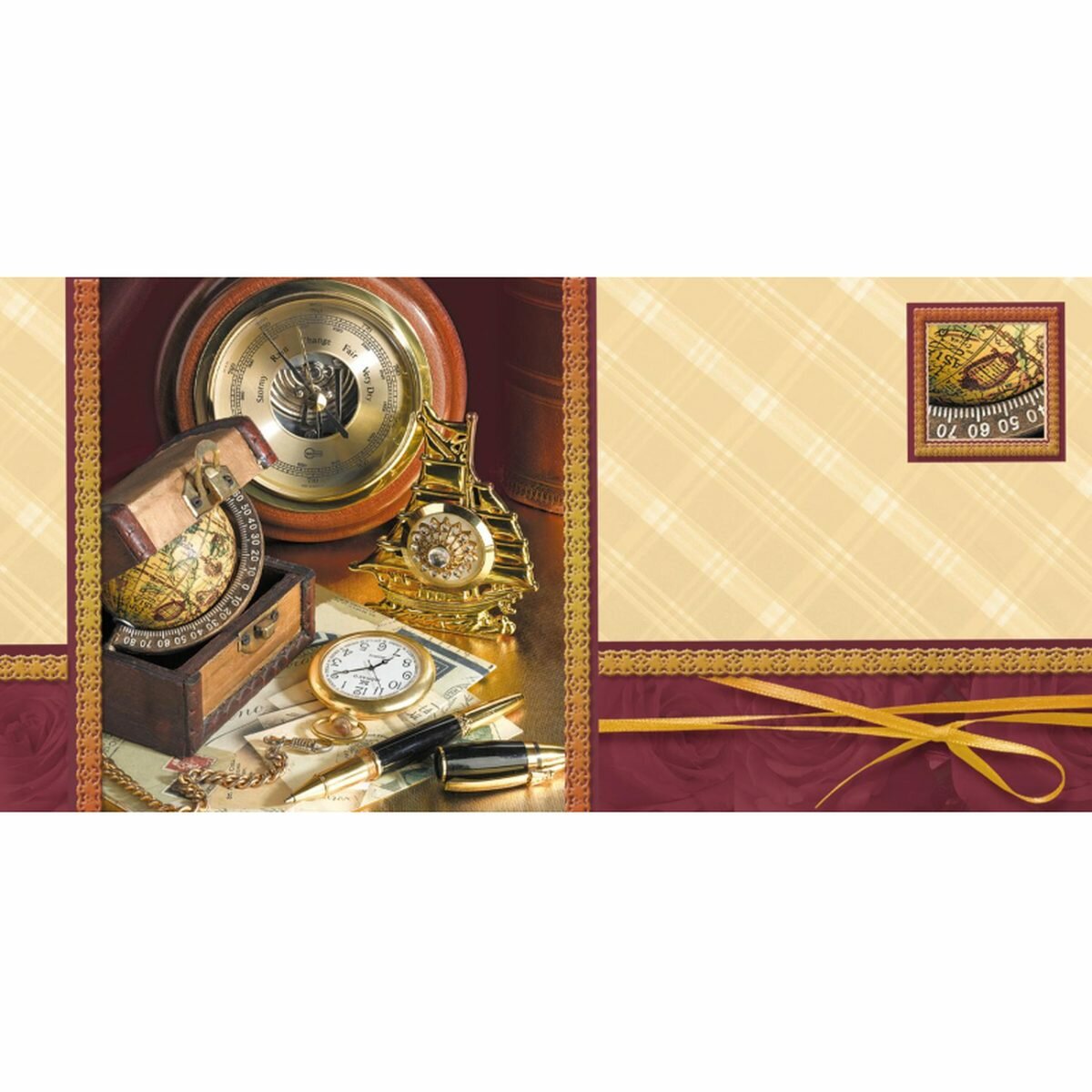 Конверт для денег изо Без названия для мужчин, 85х170мм, 10шт. (1522-03)