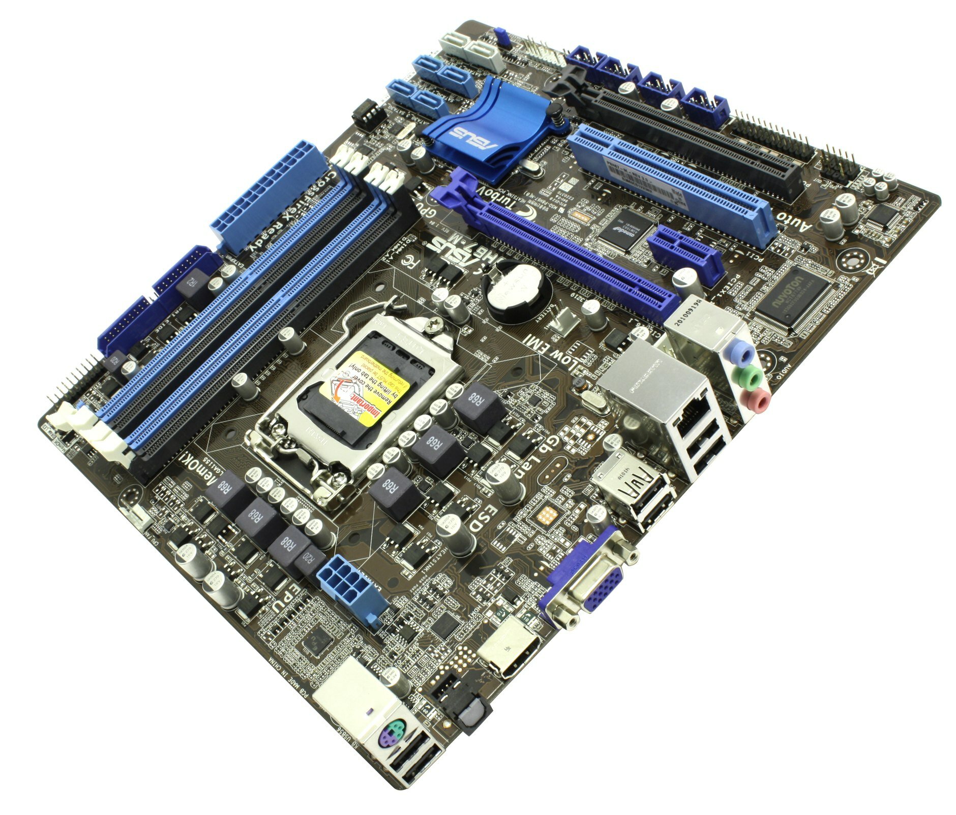 ASUS P8H67-M rev3.0 LGA1155 2xPCI-E+Dsub+HDMI+GbLAN SATA RAID MicroATX 4DDR3