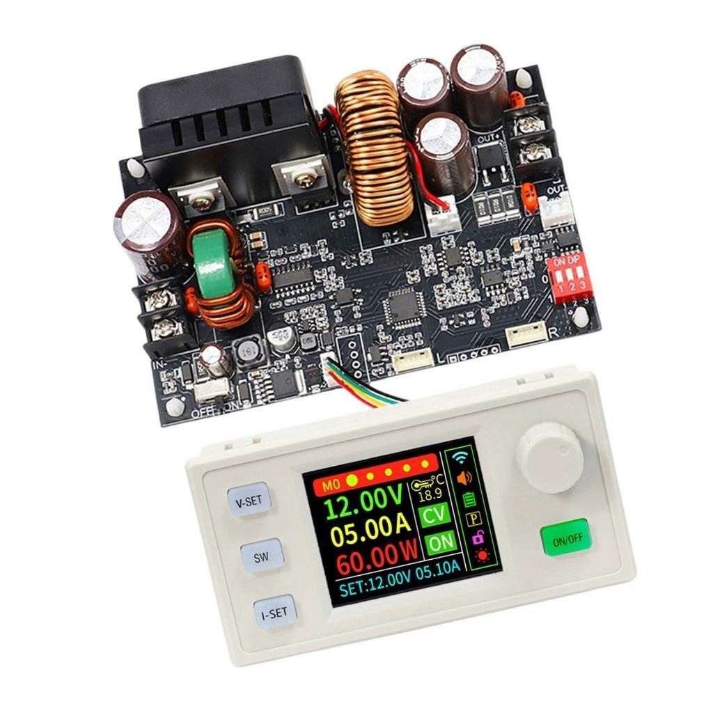 Цифровой регулируемый блок питания 1200 Вт, 20 А