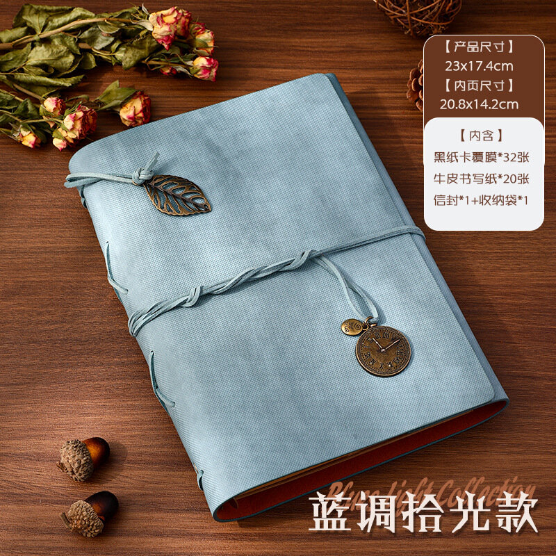 Винтажный альбом для путешествий пары, фотоальбом, коллекция любовных воспоминаний, наклейки, книга для хранения, индивидуальный опт