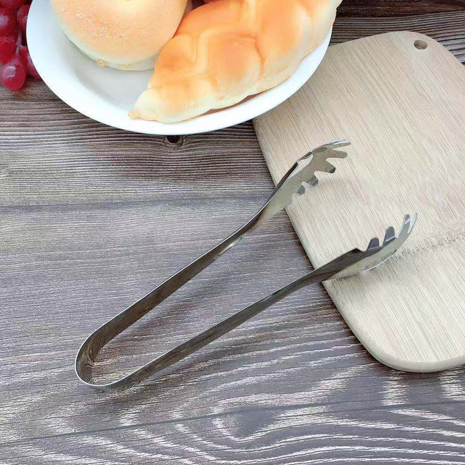 Кухонные щипцы из нержавеющей стали для выпечки, гриля, барбекю, жарки, сервировки, щипцы для салатов, шведского стола, стейков, спагетти, пасты, кухонные гаджеты для ресторана, можно мыть в посудомоечной машине