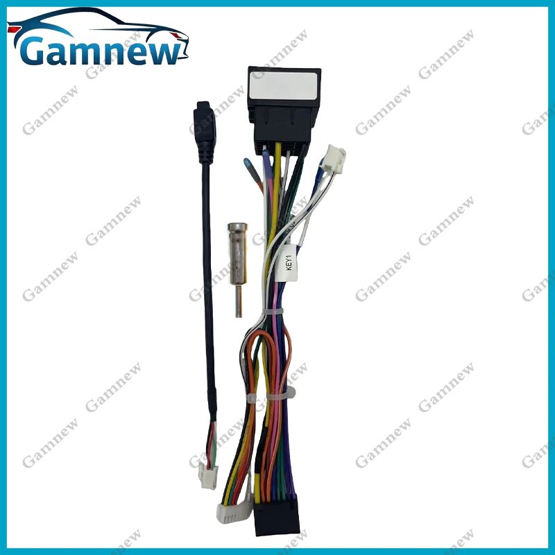 Автомобильный Android-кабель, жгут проводов, разъем CAN-шины, адаптер для Fiat 500 Croma Punto Panda Qubo Siena Ducato Doblo