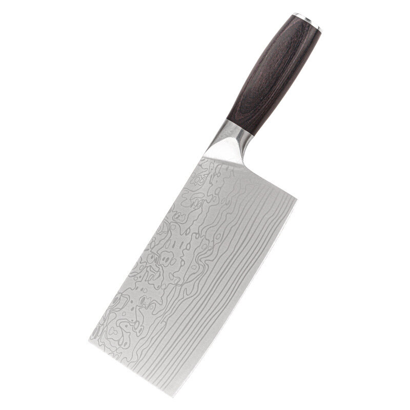⭐ Кухонный нож с дамасским узором, бытовой нож из нержавеющей стали, специальный нож для нарезки для кухни и отеля, супер быстрый и острый ⭐