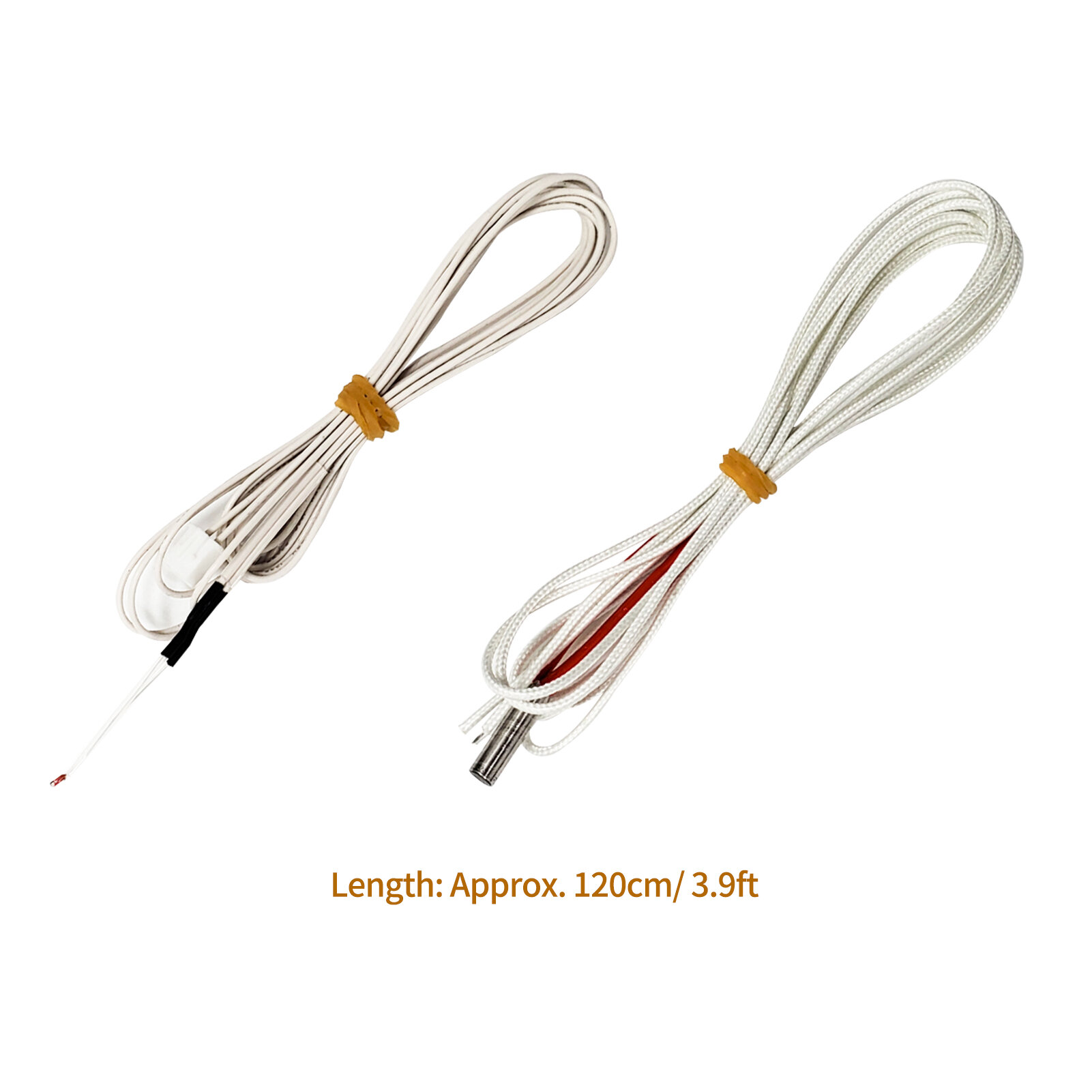 Комплект экструдера 2 в 1 с двухцветным экструдером Hotend с латунным соплом 0,4 мм, термистором 24 В, совместимый с 3D-принтером модели TRONXY 2E