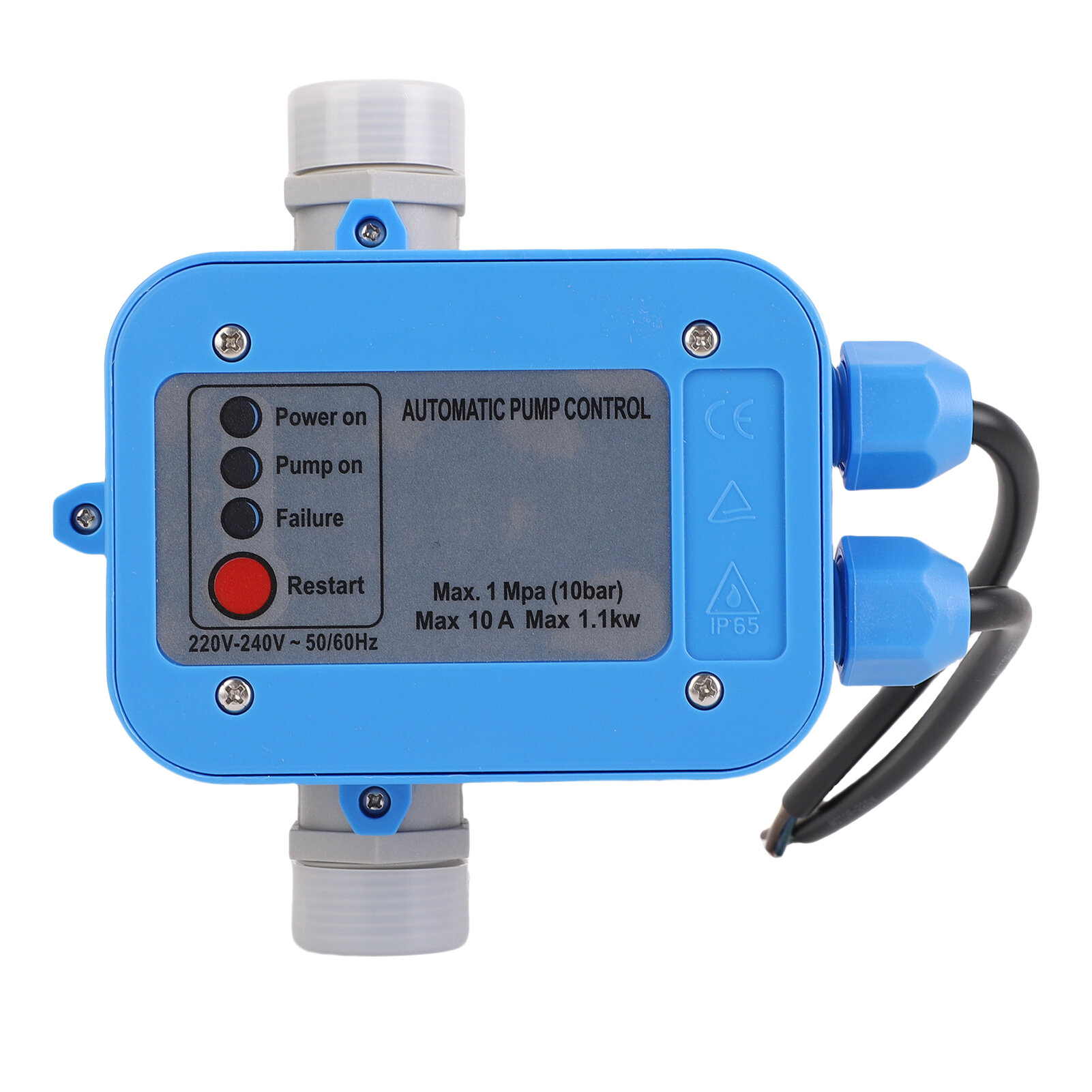 Автоматический контроллер насоса, блок автоматического управления водой, электронный переключатель, защита IP65, комплектующие для дома.