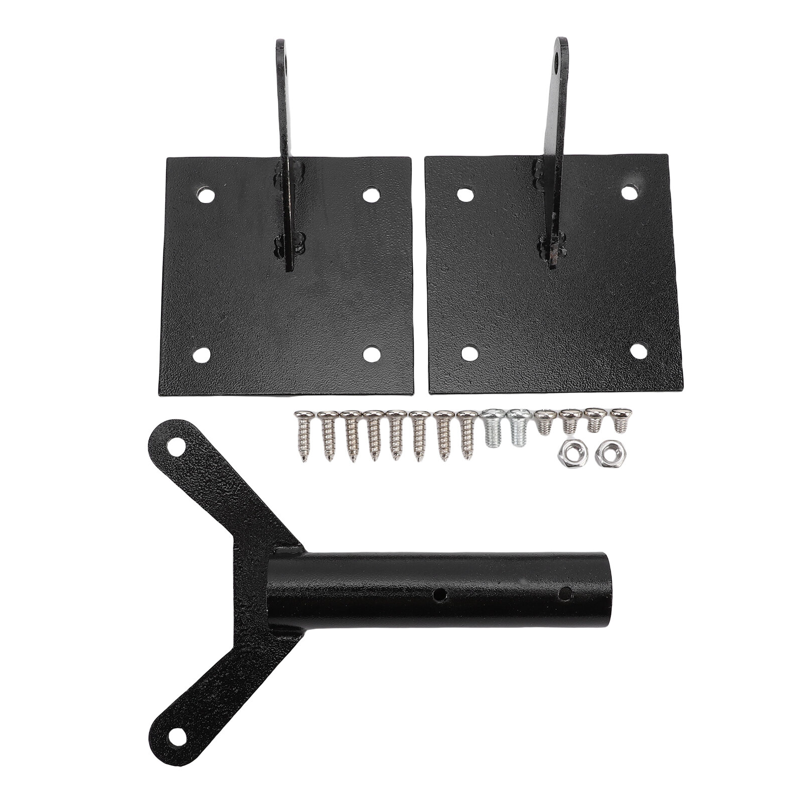 Регулируемый кронштейн для ветроуказателя на крышу из толстой углеродистой стали для антенны, флагштока или дождевателя.