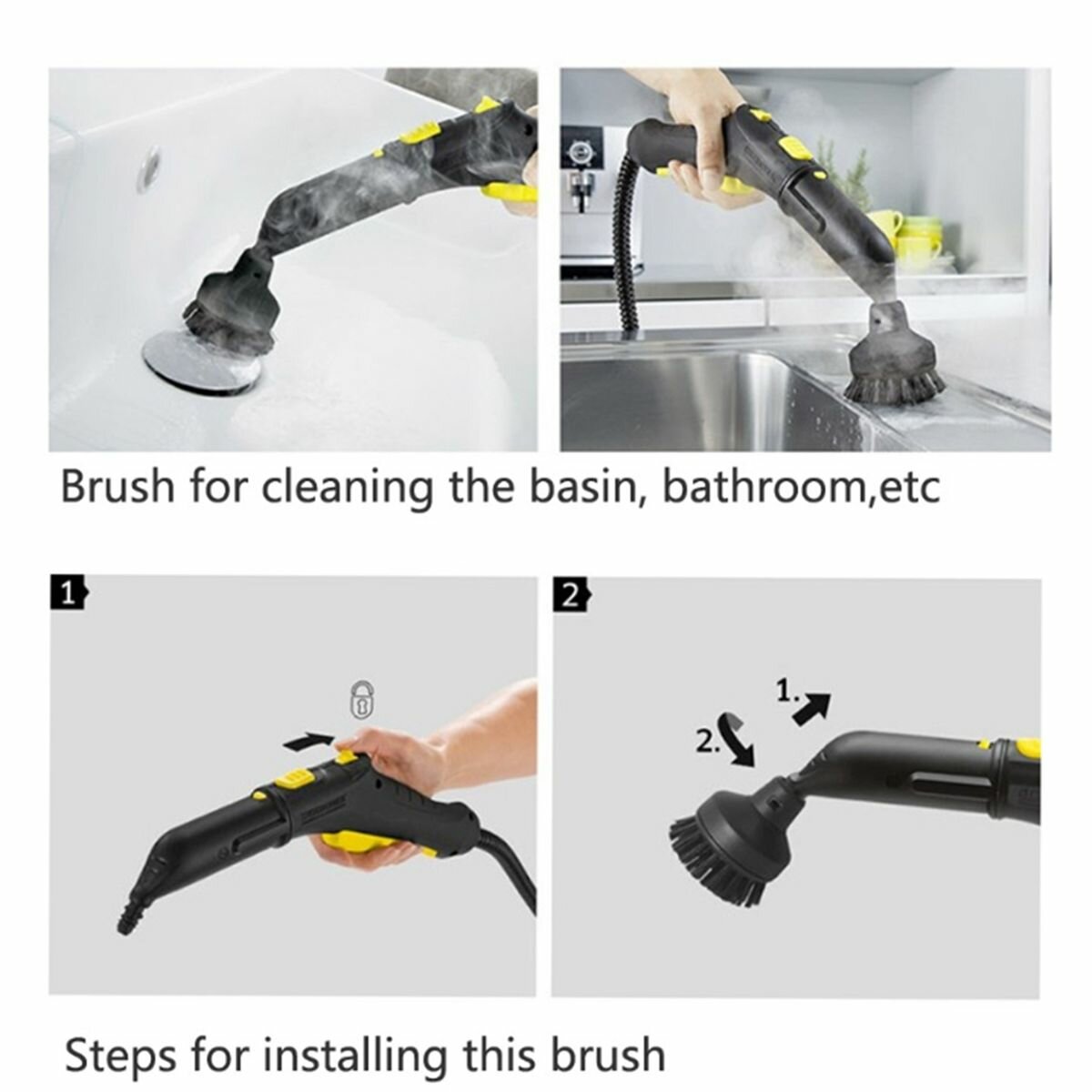 Удлинитель трубки Power Nozzle с паровым двигателем для пылесоса Karcher